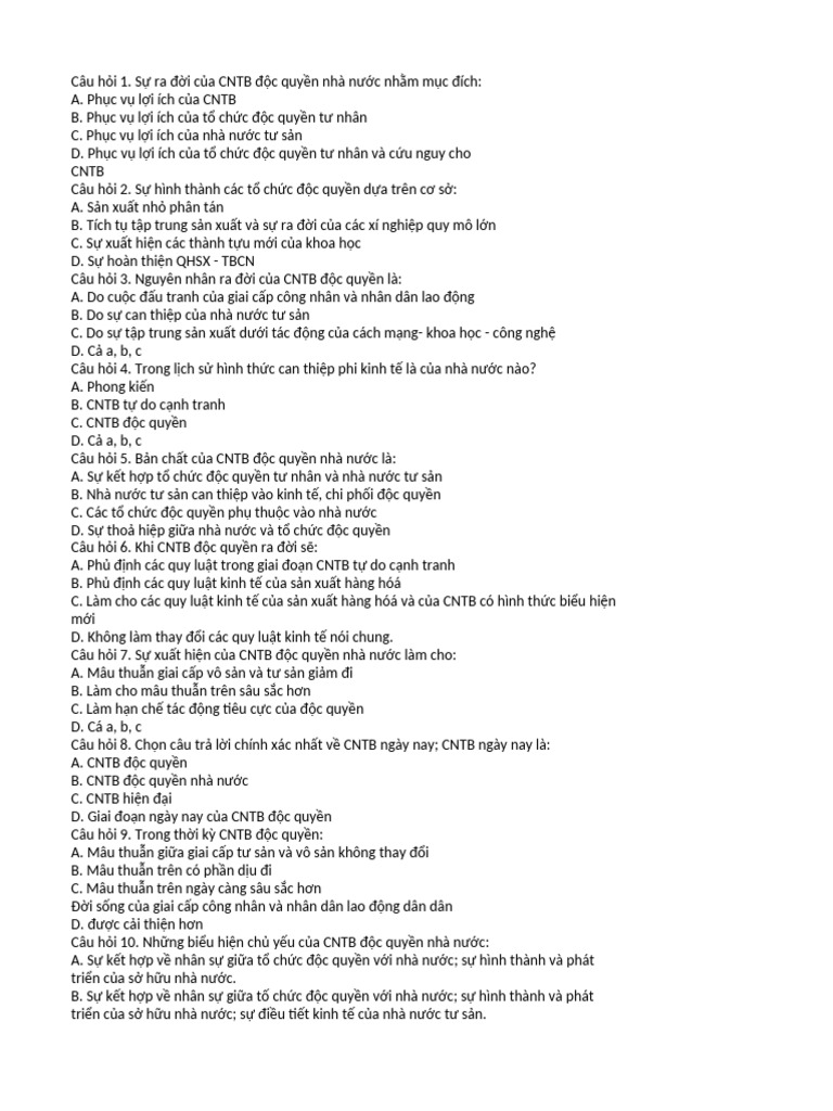 KTCT Chương 4 | PDF