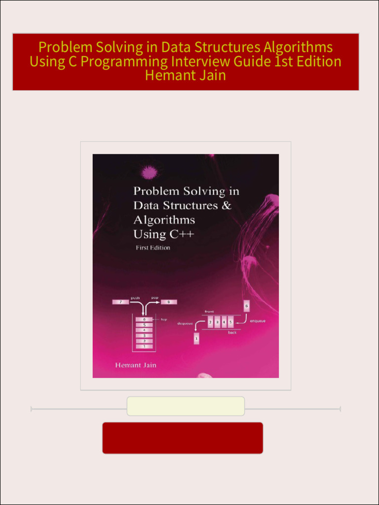 Immediate download Problem Solving in Data Structures Algorithms Using ... Immediate download Problem Solving in Data Structures Algorithms Using ...