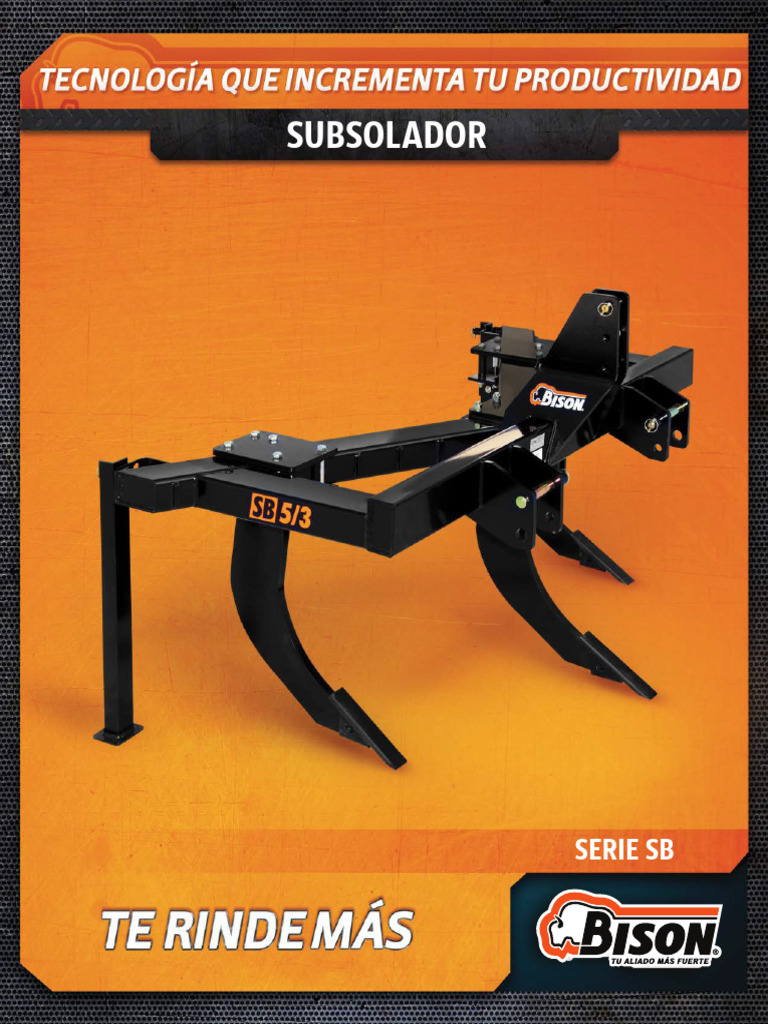 Subsolador SB | PDF