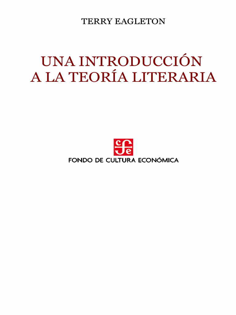 Terry Eagleton - Qué Es La Literatura | PDF