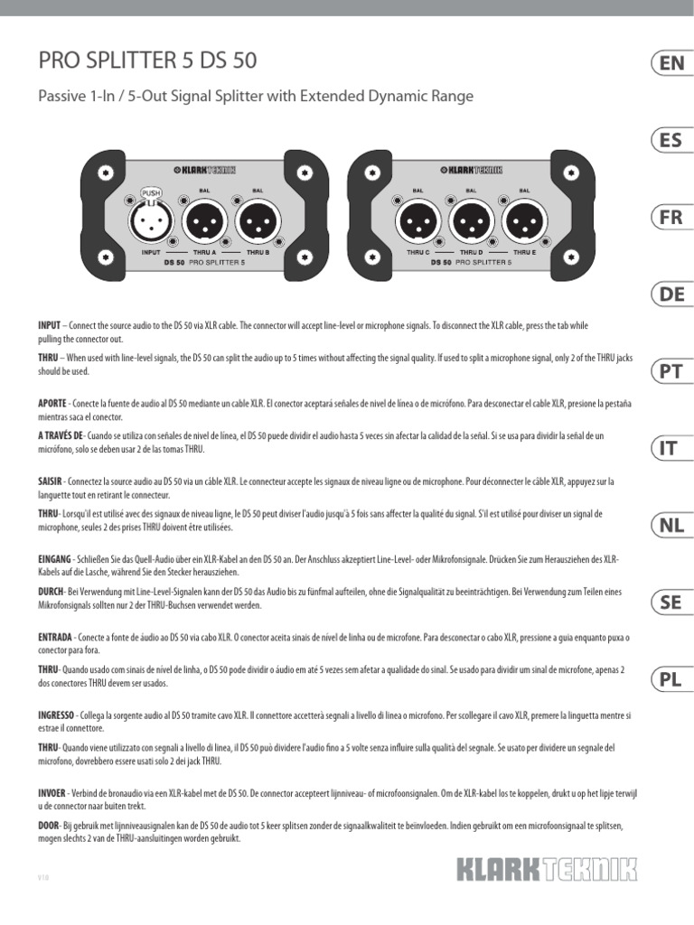 QSG KT 0812-Aac DS-50 WW | PDF