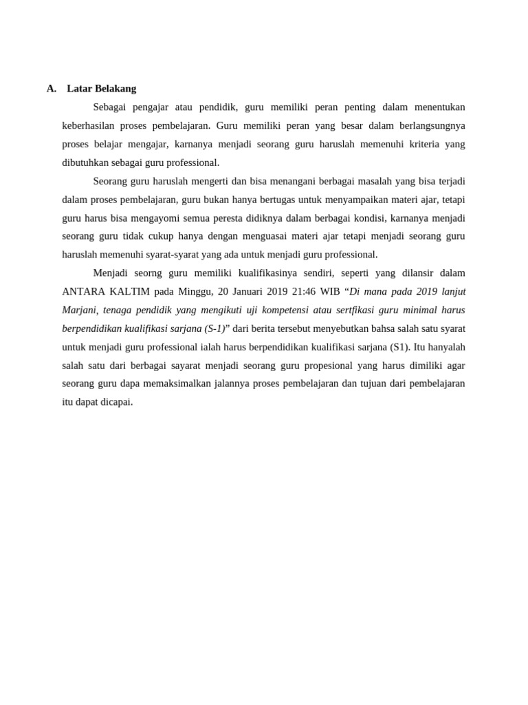 Etika Pendidikan | PDF