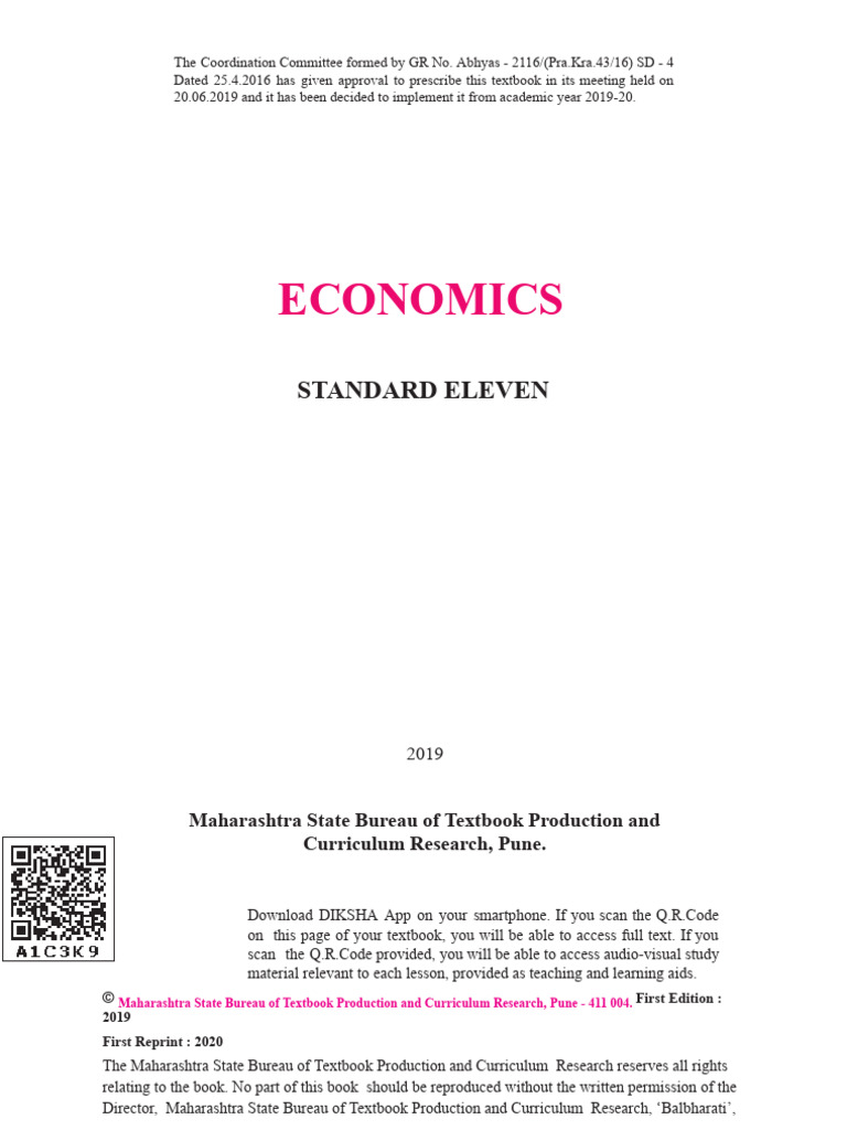 11th Economics Textbook Pdf Pdf Economics Income