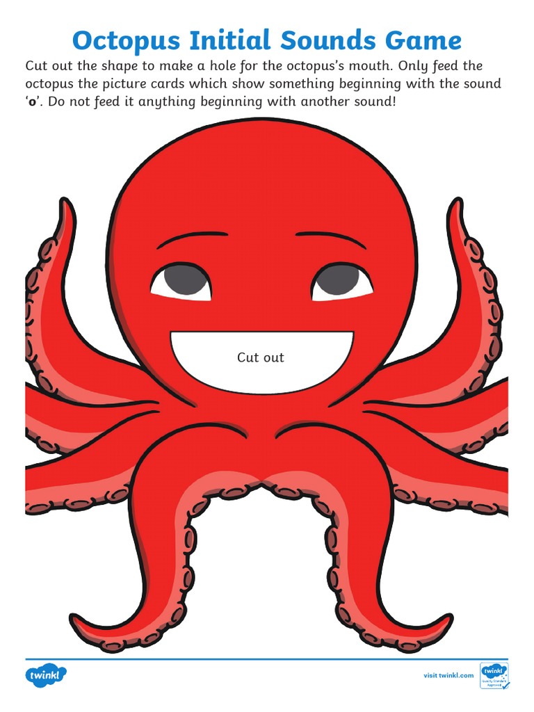 Octopus Initial Sounds Game | PDF