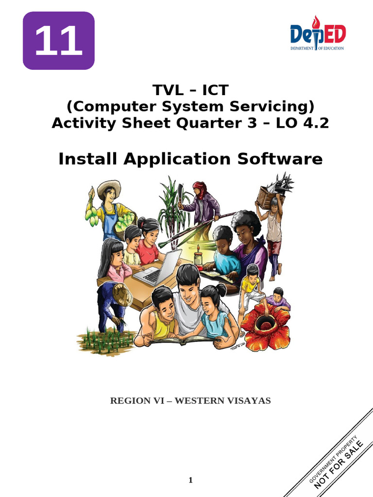 ICT_CompSystemServicing_11_Q3_LAS2_FINAL | PDF | Virtualization | Security