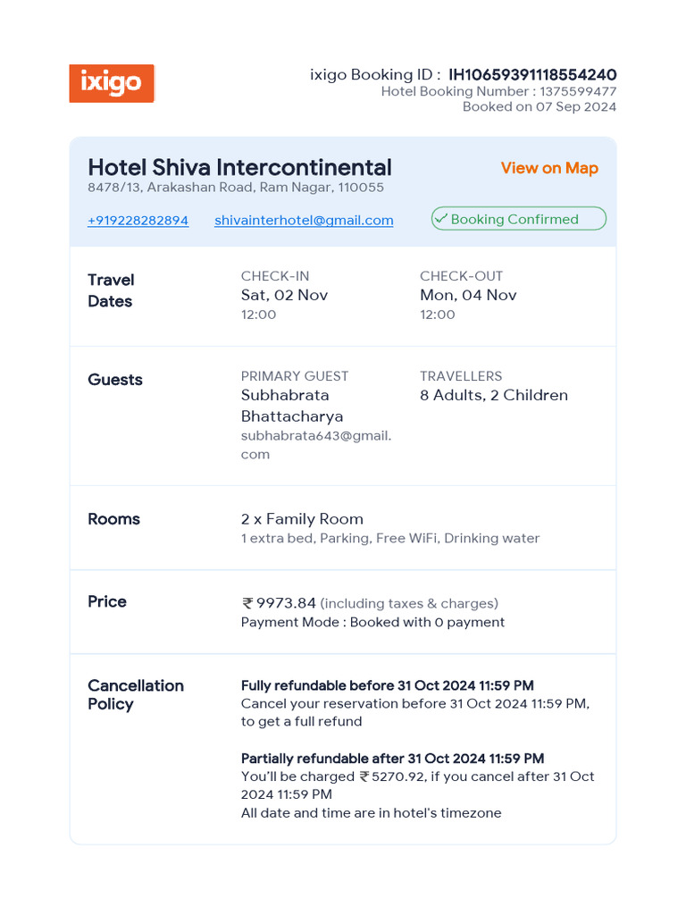 booking_confirmation_IH10659391118554240 ...