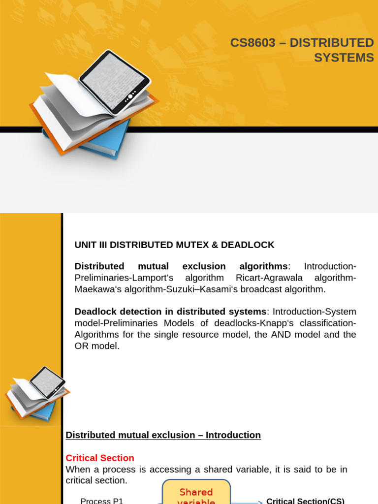 CS8603_DS_Unit3_CompleteMaterial | PDF | Distributed Computing | Computing