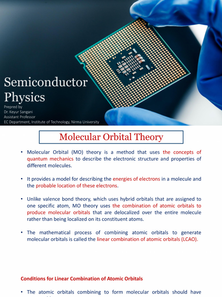 Semiconductor Physics | PDF