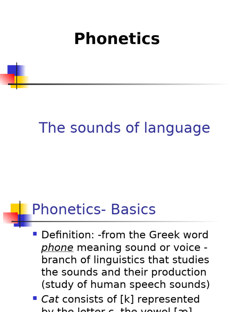 Lecture 3 Phonetics | PDF | Phonetics | Vowel