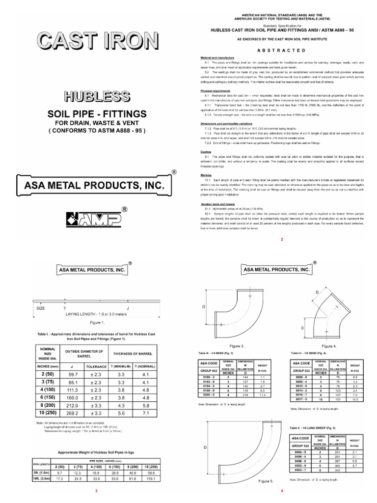 ASA Hubless Brochure.2024 | PDF