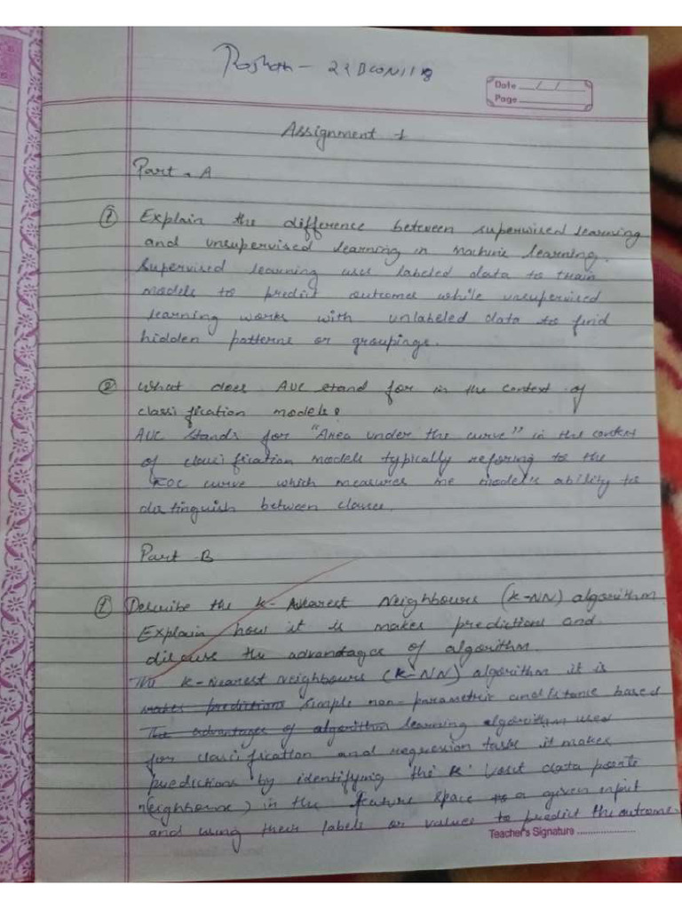 ML ASSIGNMENT 01_compressed | PDF