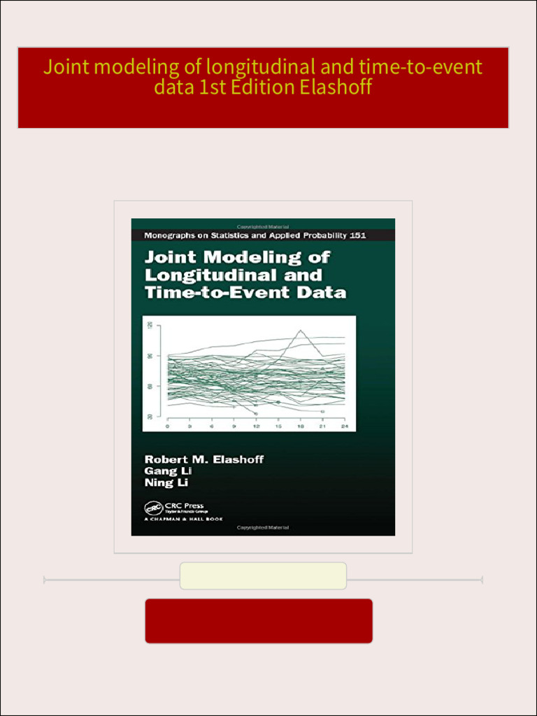 Immediate download Joint modeling of longitudinal and time-to-event ... Immediate download Joint modeling of longitudinal and time-to-event ...