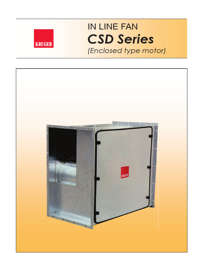 CSD (Enclosed Type motor-IP44) | PDF | Manufactured Goods