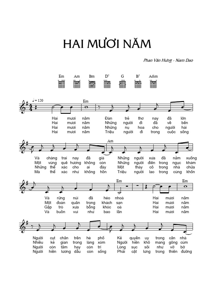 Hai Muoi Nam_1995 | PDF
