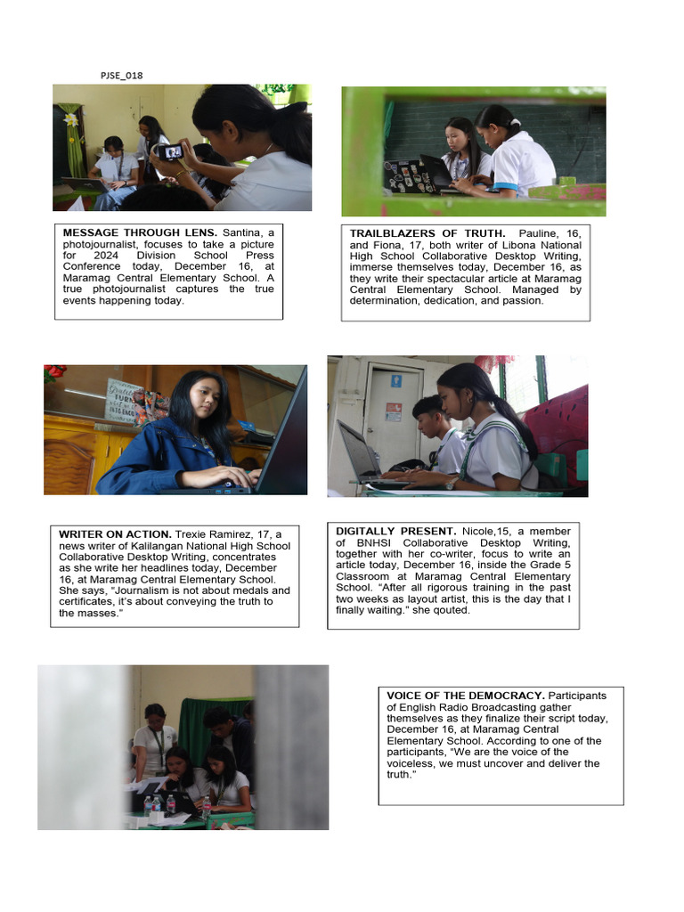 Photojournalism English Sample | PDF