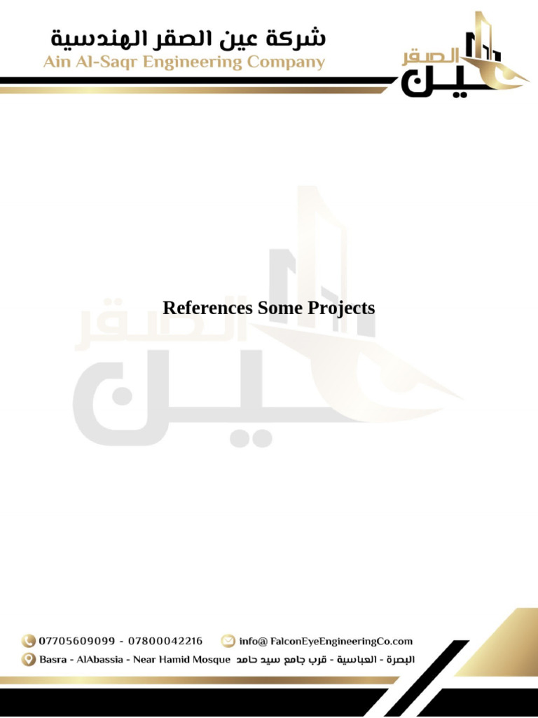 3.B-SIFCO Some Projects Refrences | PDF | Concrete | Building Engineering