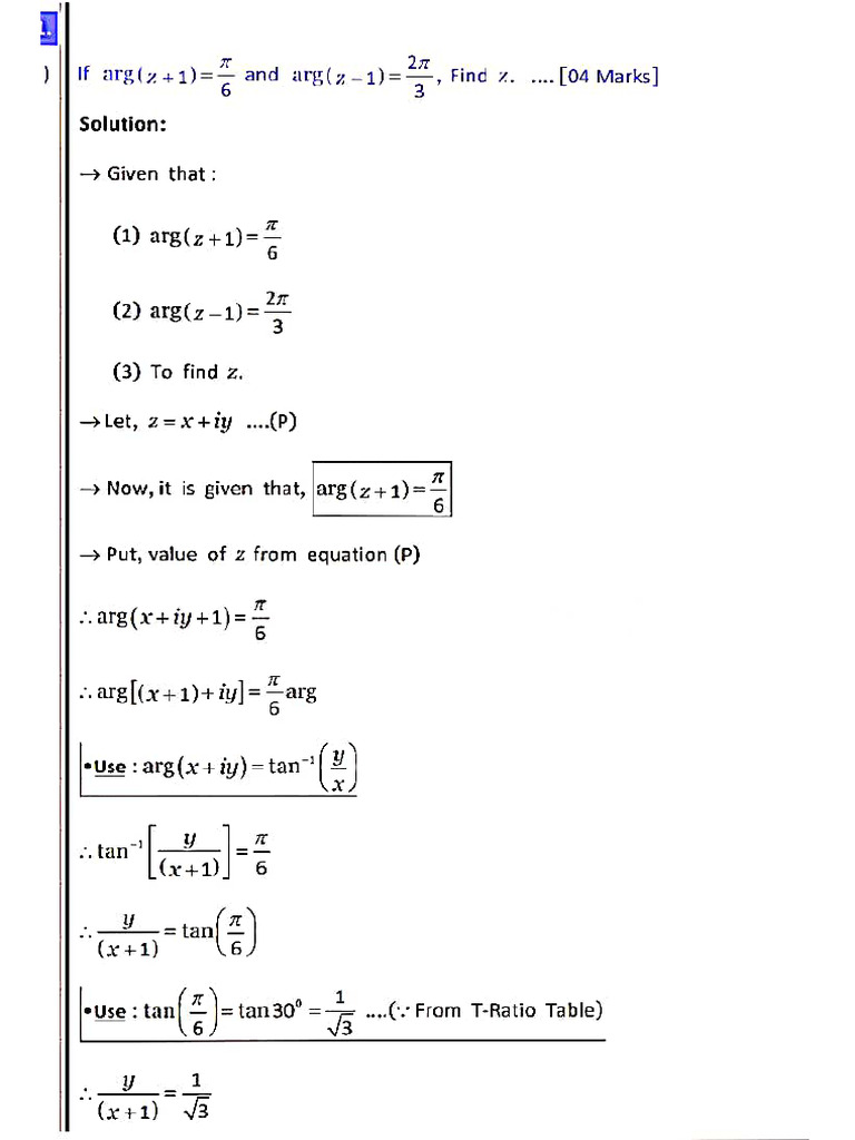 M2 MOSTLY REPEATED QUESTIONS | PDF | Complex Number | Equations
