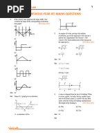 Motion in Straight Line JEE Notes Practice PYQs | PDF