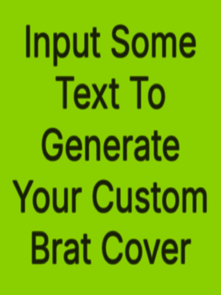 Brat Generator | PDF