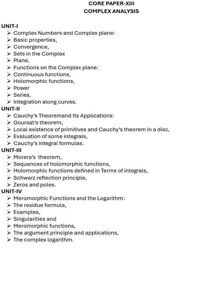 Complex Analysis and Group Theory Concepts | PDF | Curvature | Group (Mathematics)