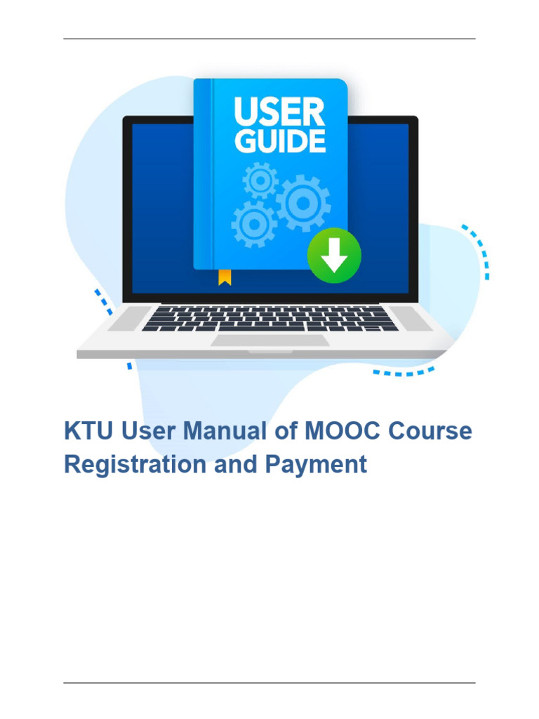 KTU MOOC Course Registration Guide | PDF | Massive Open Online Course ...