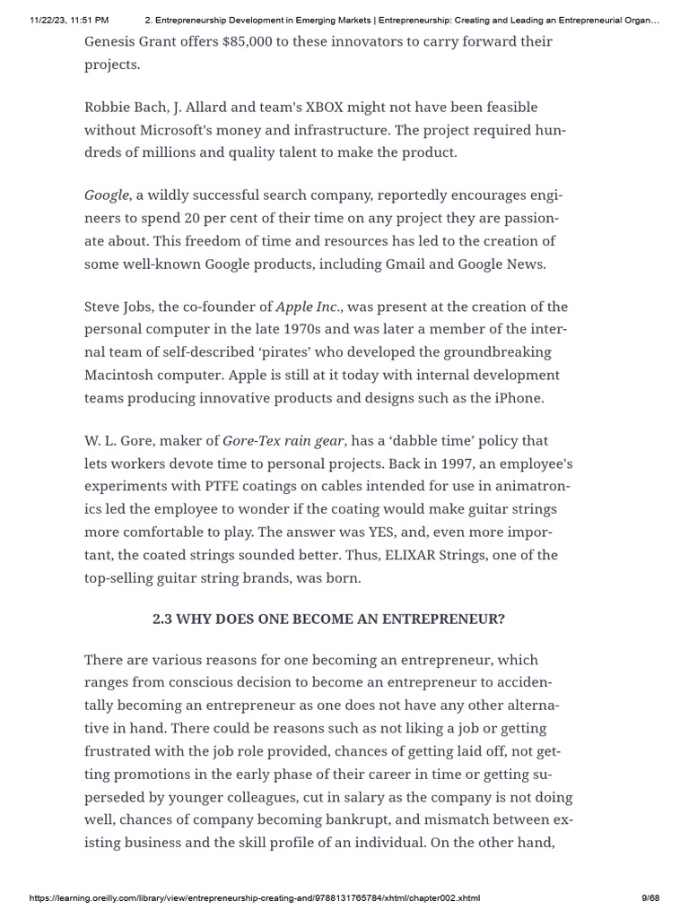 2 . BECOME AN ENTREPRENEUR | PDF | Entrepreneurship | Business