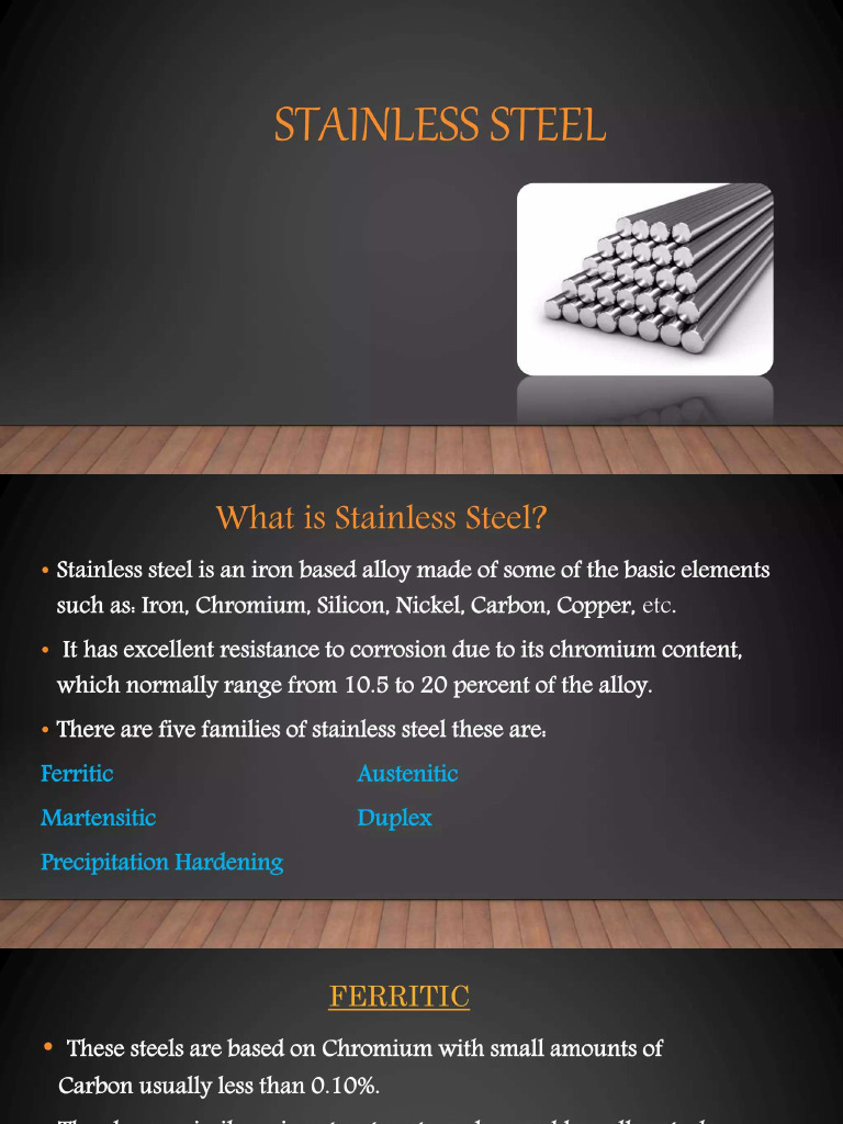 Stainless Steel | PDF