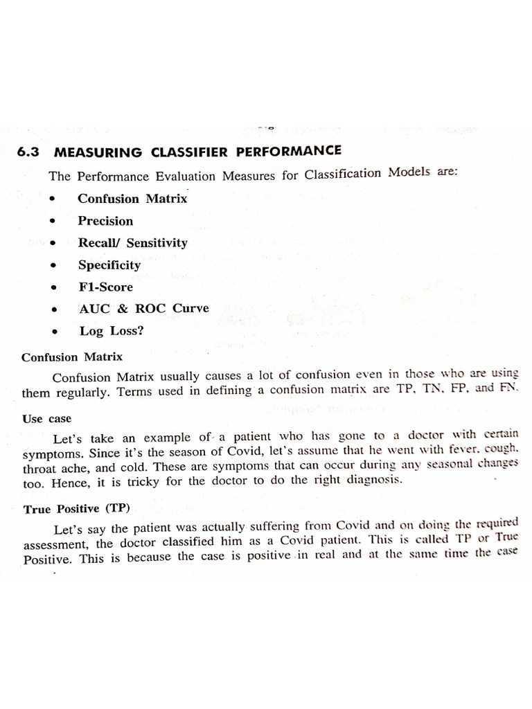 Measuring Classifier Performance | PDF