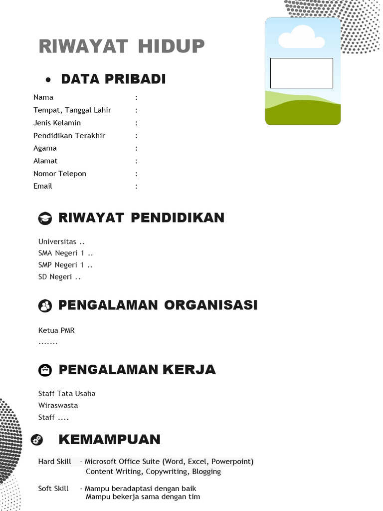 CV Kerja Bram | PDF