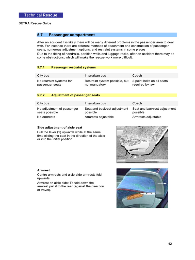 SETRA Resque Guide - Cut - Split - 43 | PDF