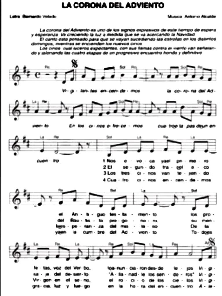 La Corona Del Adviento | PDF