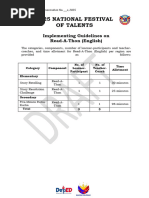 SAMPLE READING PROGRAM For DepEd | PDF | Reading Comprehension | Learning