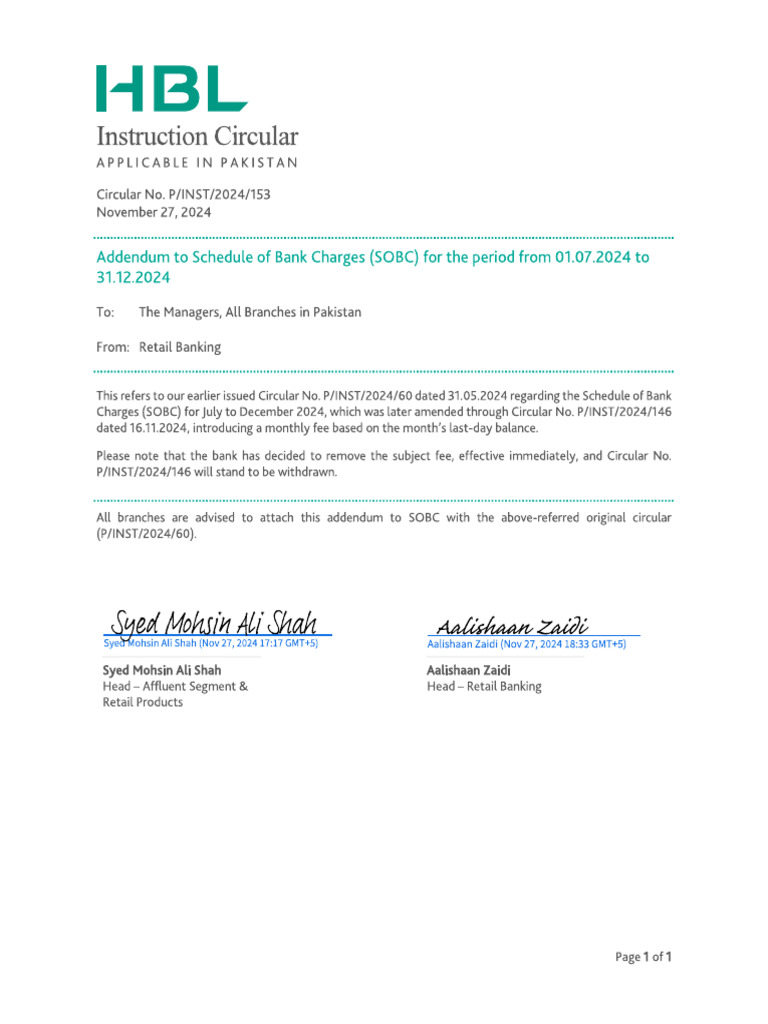 Addendum to SOBC for the Period Jul2024-Dec2024 - English | PDF