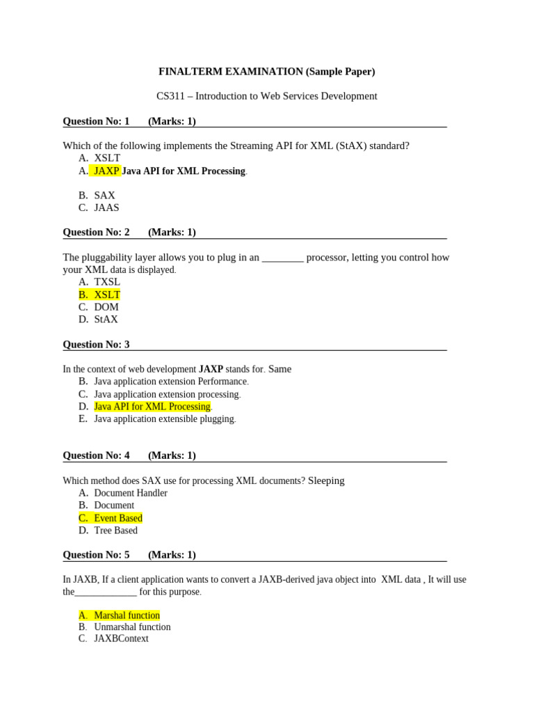Sample-Paper-cs311 | PDF | Networking | Internet & Web