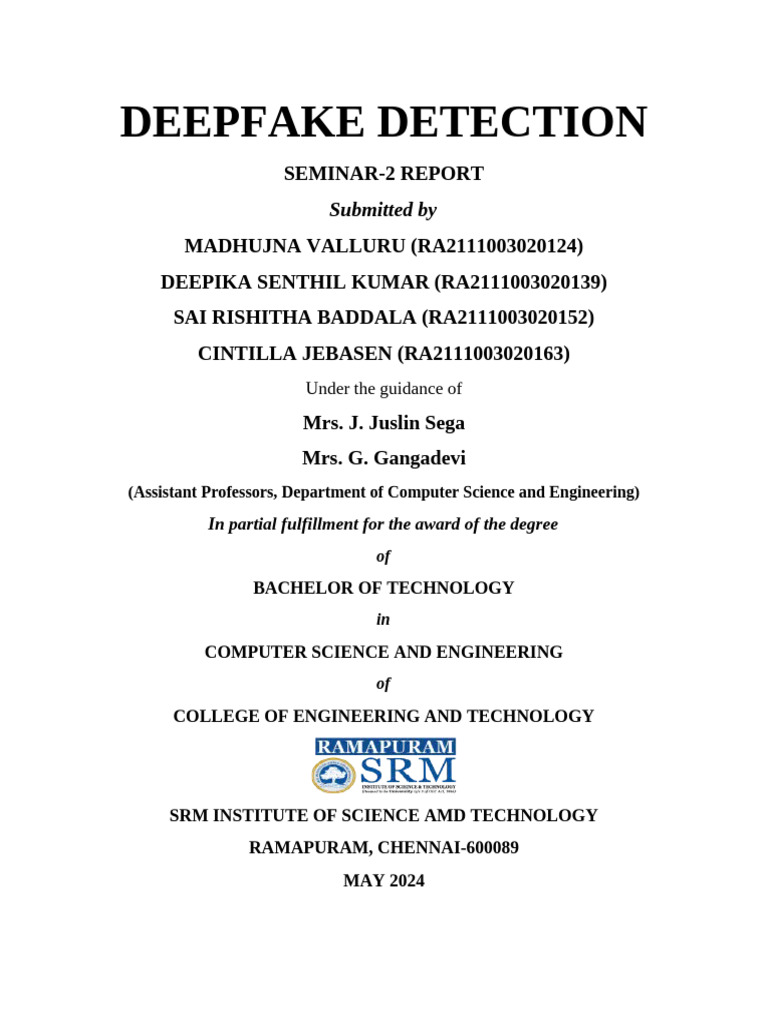 DF report | PDF | Artificial Neural Network | Deep Learning