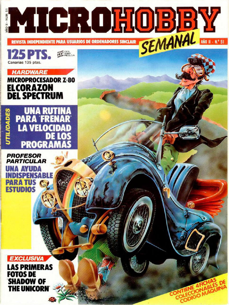 MicroHobby 051 | PDF | Informática | Equipo de oficina