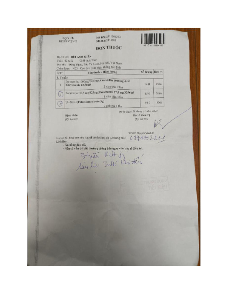 Don thuoc va hoa don mua thuoc | PDF