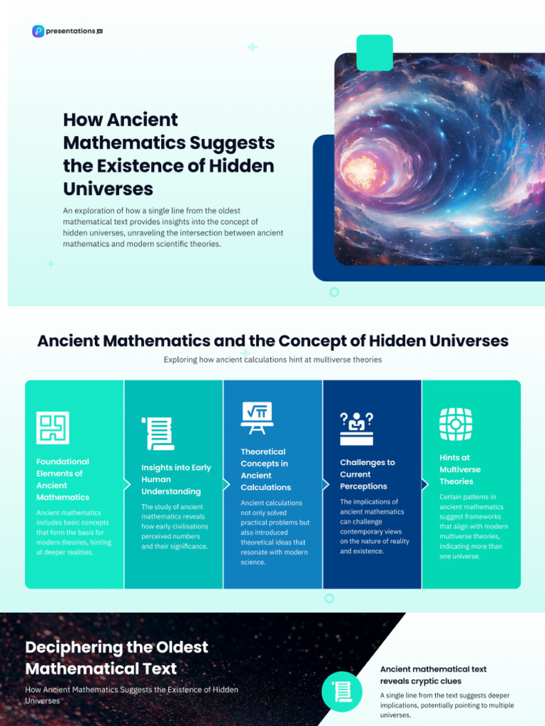 How Ancient Mathematics Suggests The Existence of Hidden Universes PDF ...