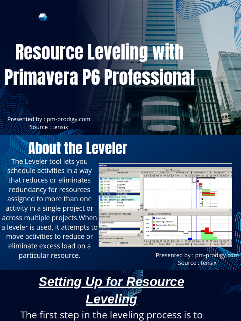 Setting Up Resource Primavera p6 | PDF | Computing