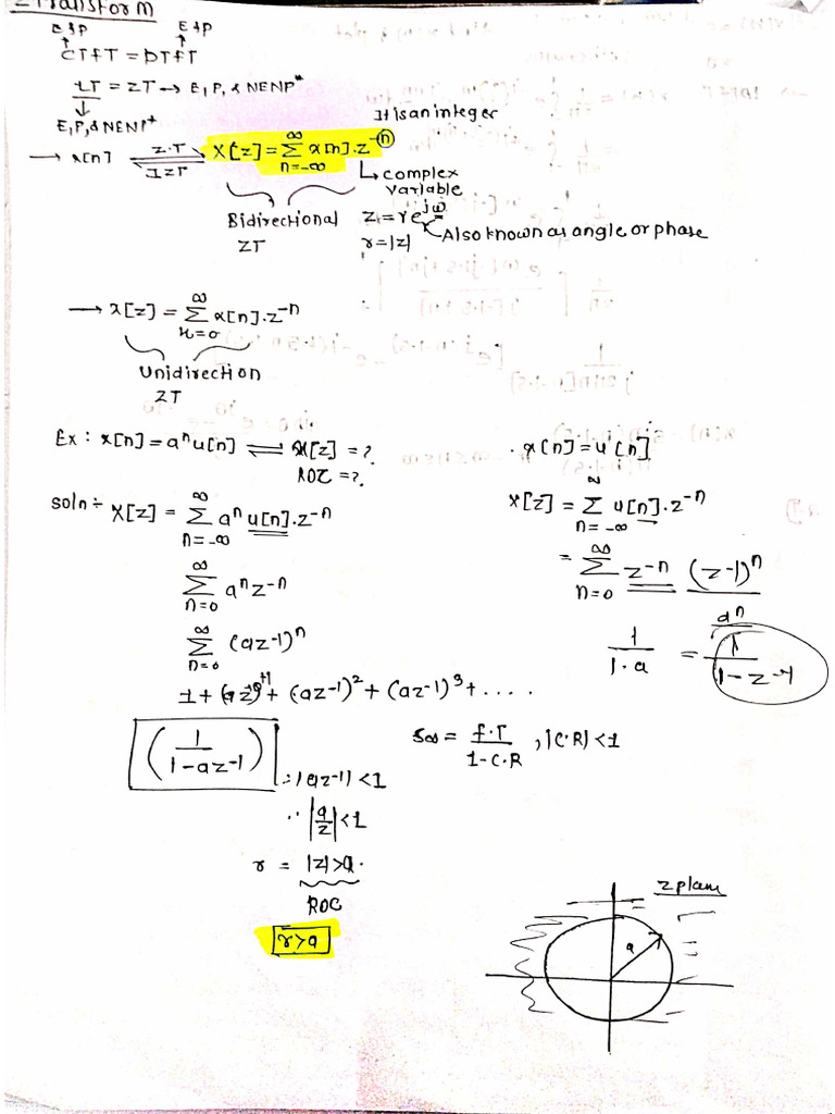 Signals and System Notes | PDF