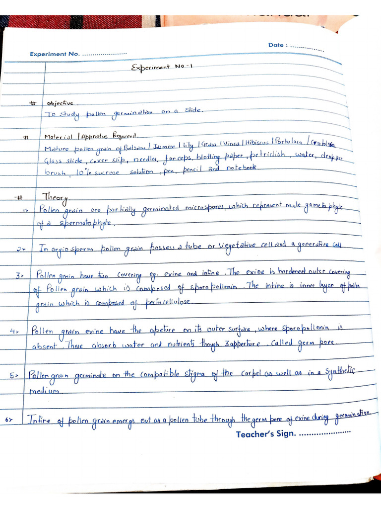 Bio Practical | PDF