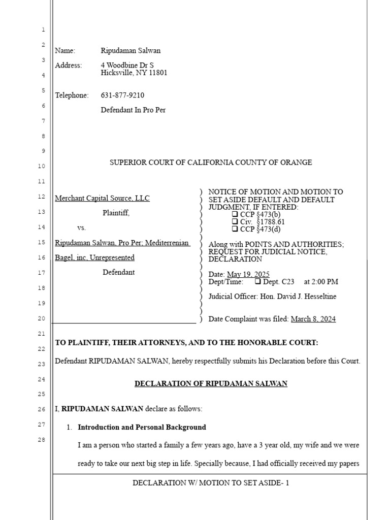 Declaration Signed | PDF