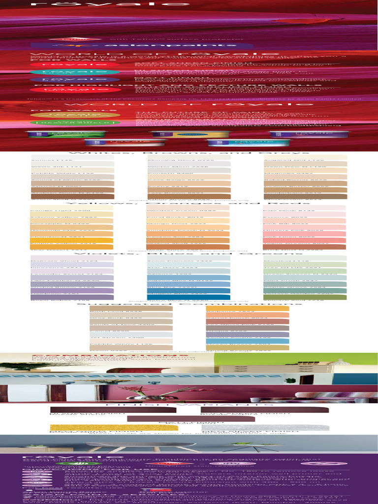 Royale Designer Shade Card | PDF
