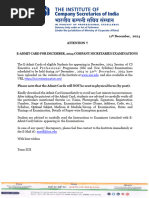 Announcement ICSI New Syllabus 2022 | PDF