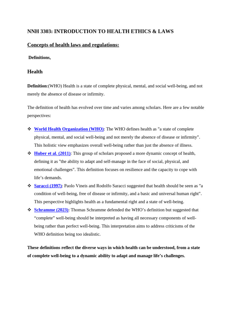 Health Ethics and Laws Overview | PDF | Medical Ethics | Terminal Illness