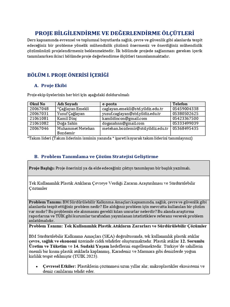 GR3 MFK4991 Rapor 1 | PDF