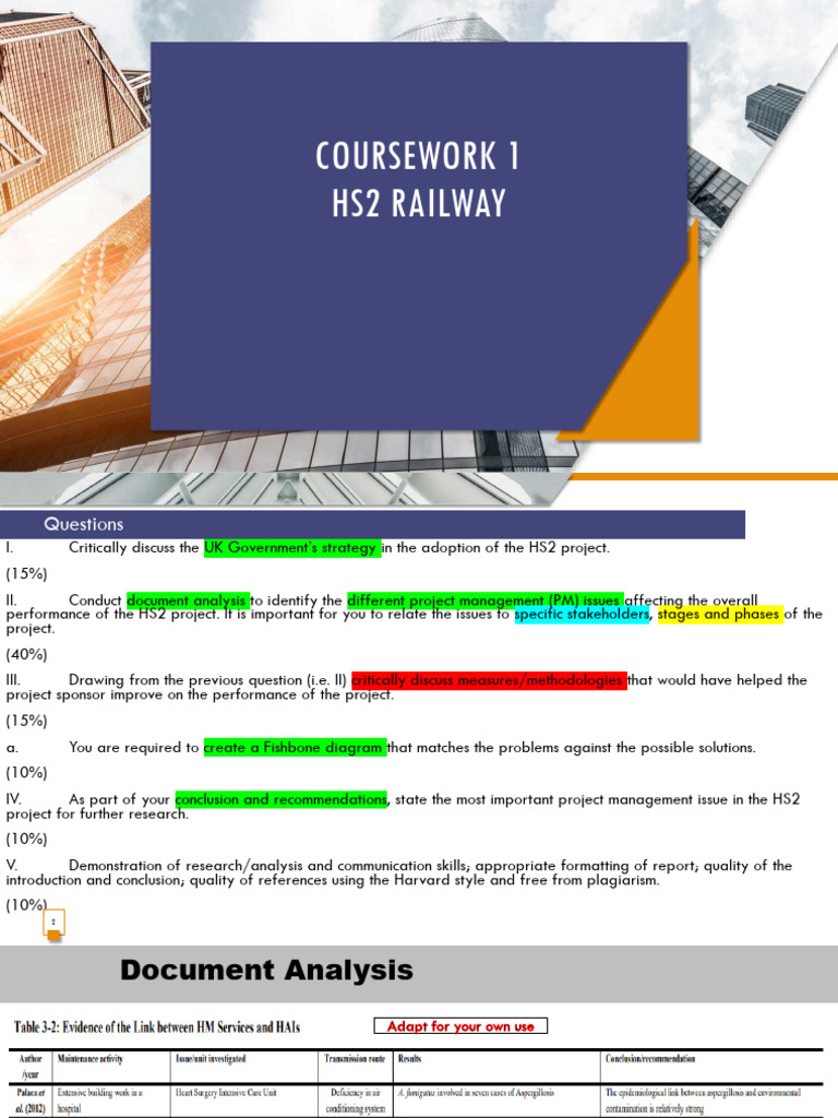 HS2 Coursework | PDF