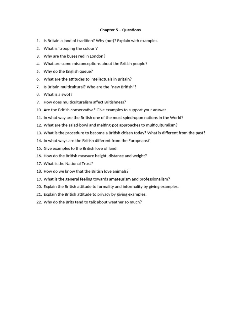 Chapter 5-Questions (2) (1) | PDF