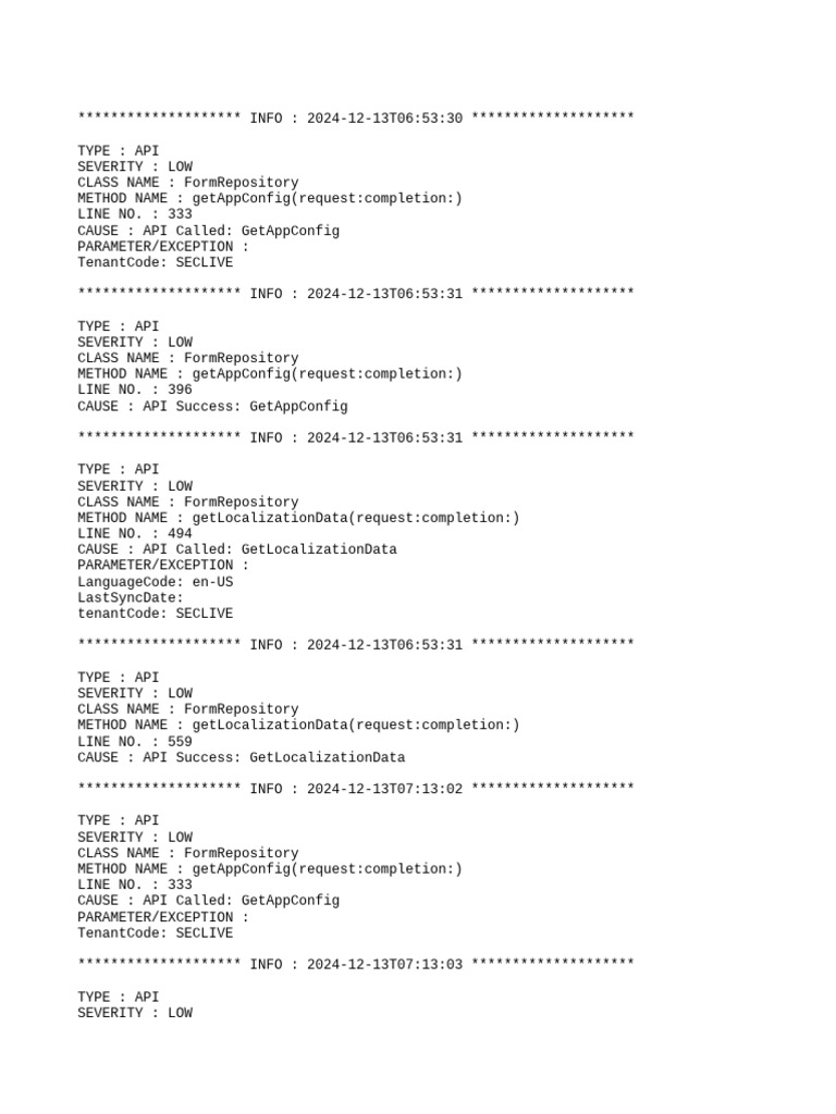 RequestLog_13-Dec-2024 | PDF | Computer Programming | Software Engineering