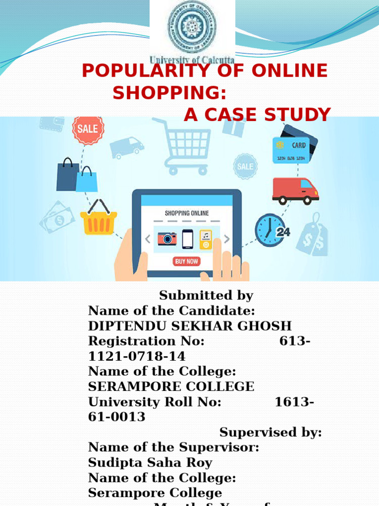 Popularity of Online Shopping | PDF | Online Shopping | Questionnaire